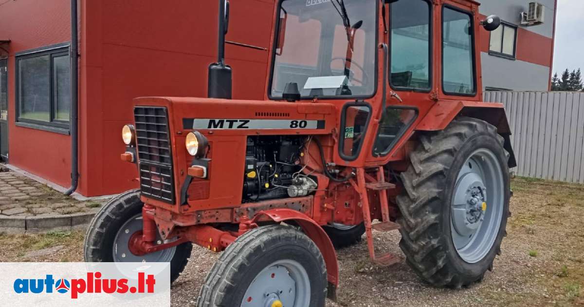 MTZ 80, tractors 1992 m., | A29092551