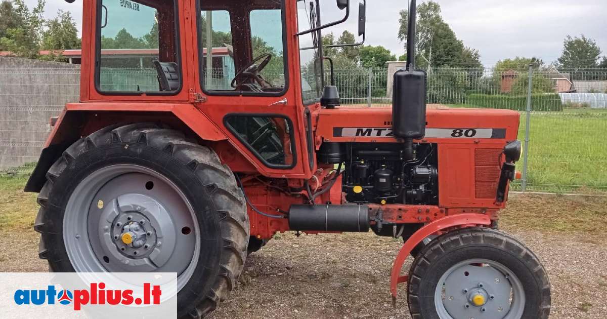 MTZ 80, traktoriai 1992 m., | A29092551
