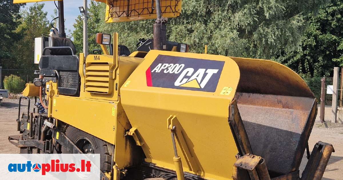 Caterpillar AP300, kelių tiesimo mašinos 2013 m., | A29108705