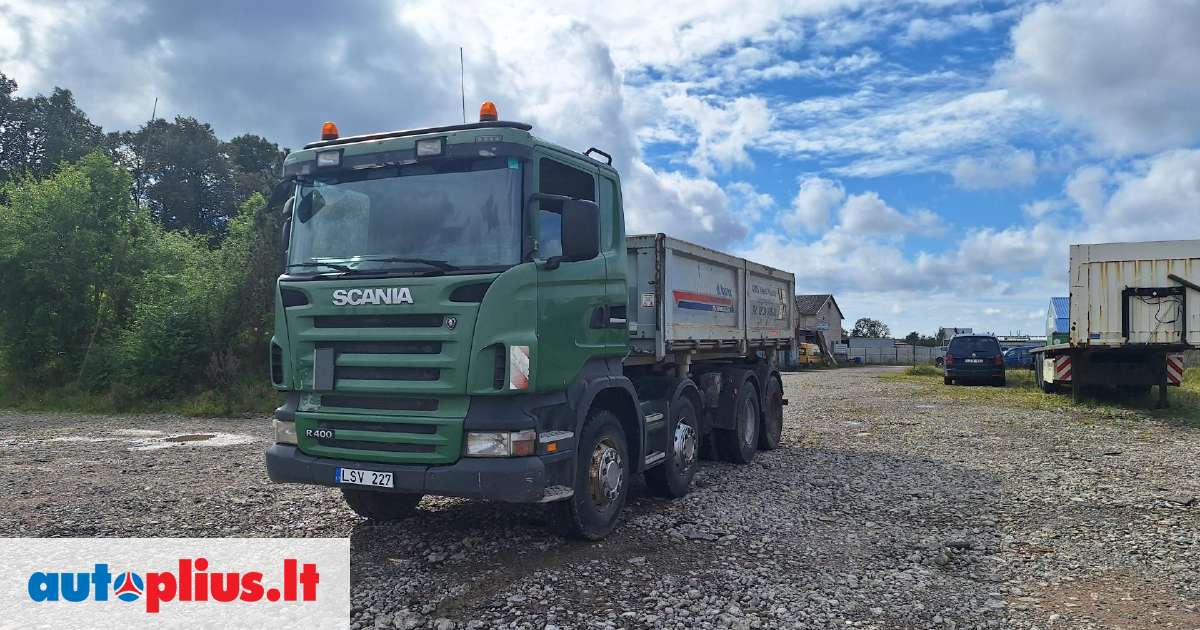 Scania R 400, pašizgāzēji 2009 m., | A29113545