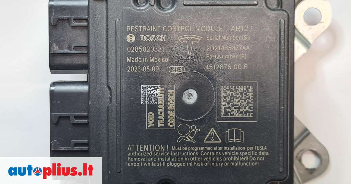 Tesla Model Y R7f701330a secured locked 1512876 00 e 0285020158 2023-07 ...