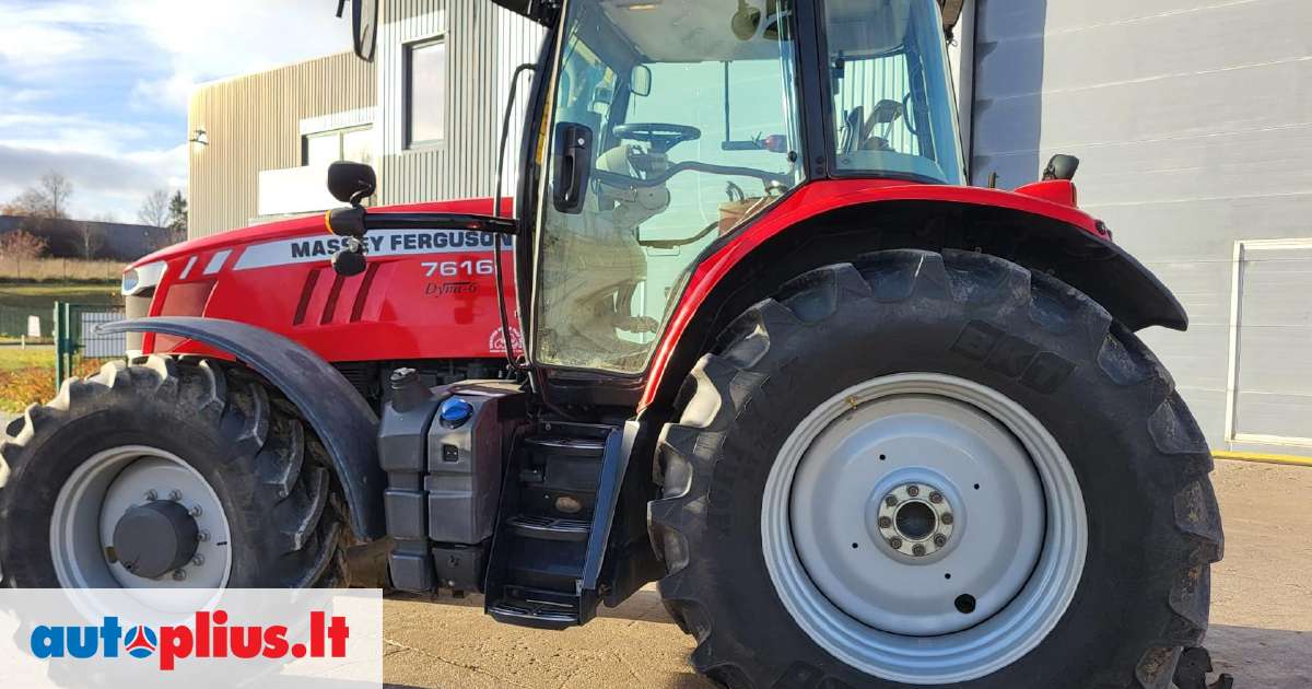 Massey Ferguson 7616, tractors 2012-01 m., | A29122463