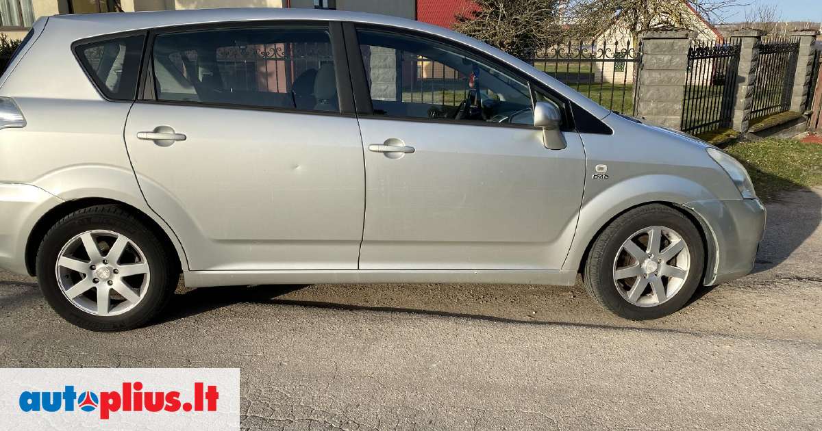 Toyota Corolla Verso, Kebulo dalys, kėbulo dalys 2006-03 m., | A29123995