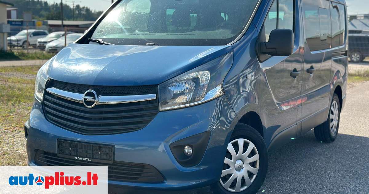 Opel Vivaro, 1.6 l., mpv / minivan 2019-05 m., | A29125951