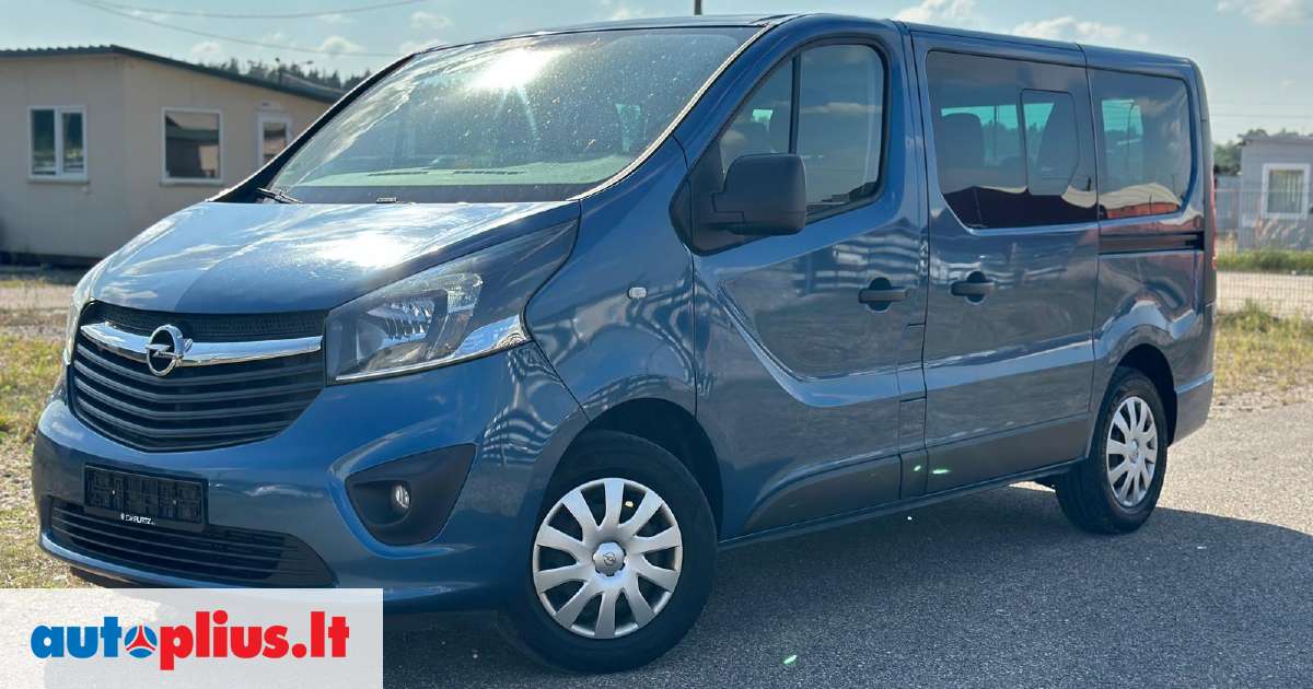 Opel Vivaro, 1.6 l., mpv / minivan 2019-05 m., | A29125951