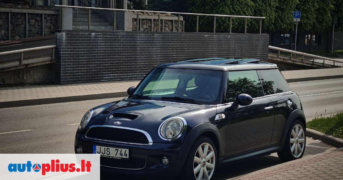 Mini Cooper S, 1.6 l., kupė (coupe) 2007-12 m., | A29149391