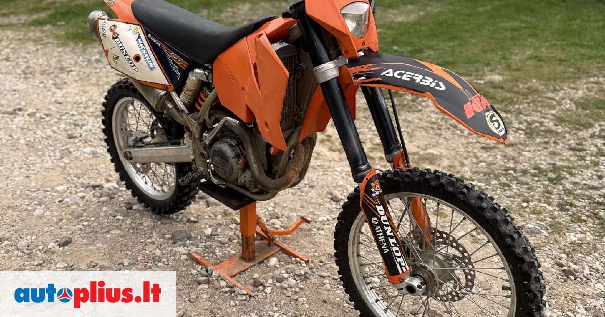 KTM EXC 525cc, enduro / adventure 2006 m., | A29152253