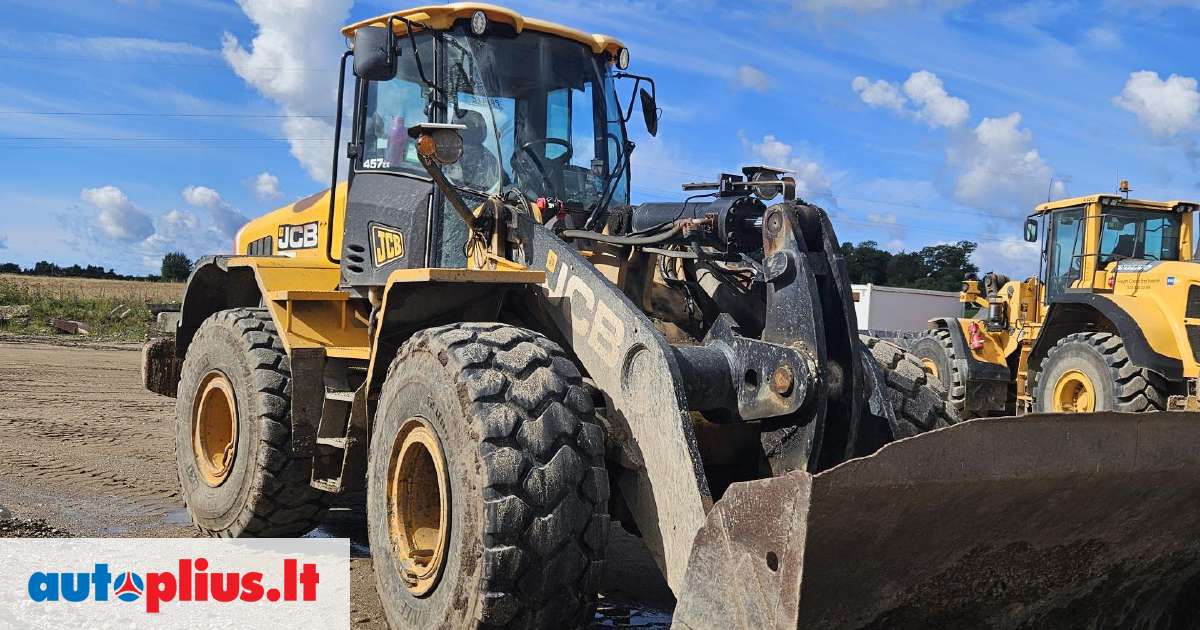 JCB 457, frontaliniai krautuvai 2012-11 m., | A29154295