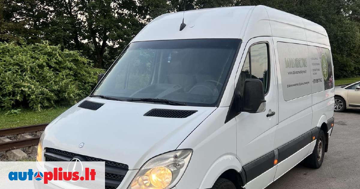 Mercedes-Benz Sprinter, 2.2 l., Пассажирский микроавтобус 2007-04 m ...