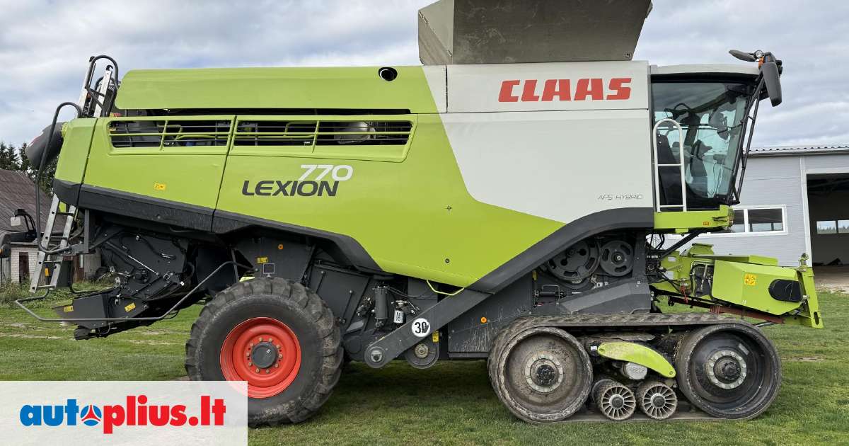 Claas LEXION 770 TT, kombainai 2014 m., | A29181571