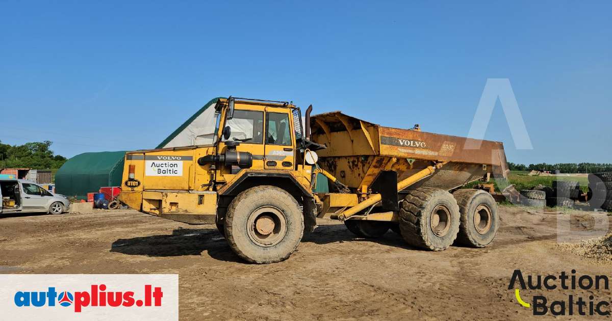 Volvo BM A30, savivarčiai (dumper'iai) 1996 m., | A29189161