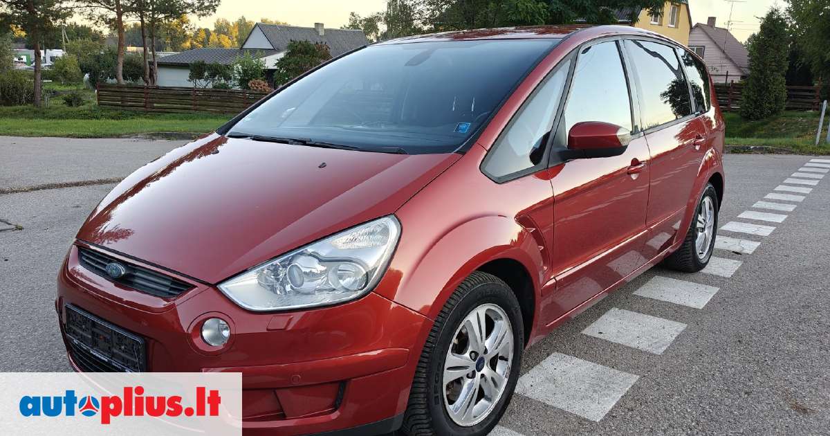 Ford S-MAX, 2.0 l., mpv / minivan 2007-09 m., | A29191999