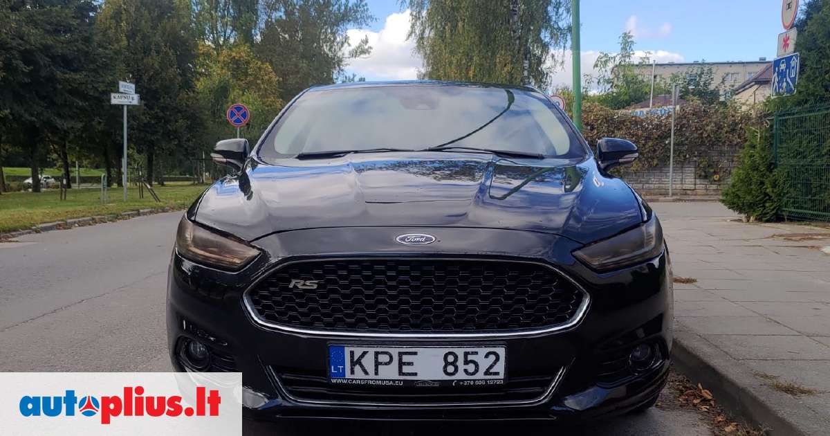 Ford Fusion, 2.0 l., saloon / sedan 2015-01 m., | A29203167
