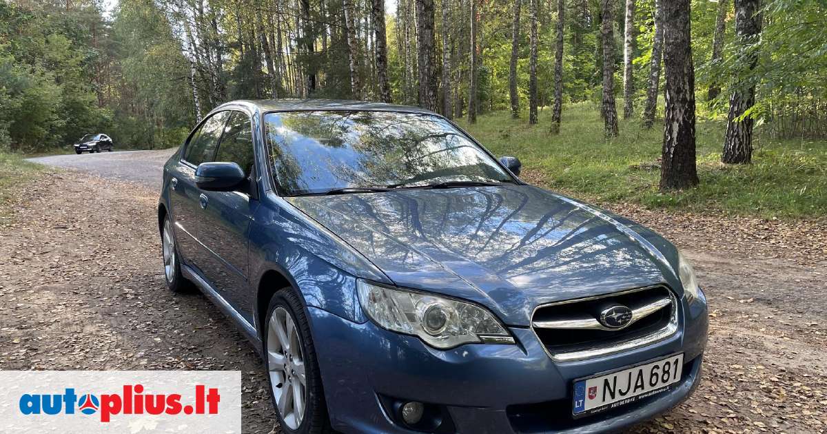 Subaru Legacy, 2.0 l., sedanas 2007-01 m., | A29206265