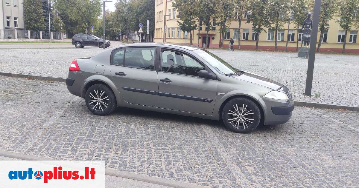 Renault Megane, 1.6 l., saloon / sedan 2006-01 m., | A29206273