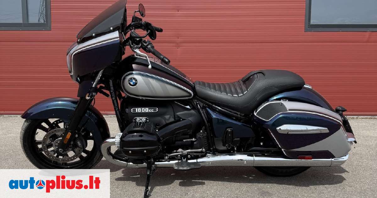 BMW R 18 Bagger 1802cc, touring / sport touring / kelioniniai 2022-06 m ...