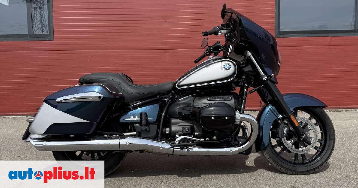 BMW R 18 Bagger 1802cc, touring / sport touring / kelioniniai 2022-06 m ...