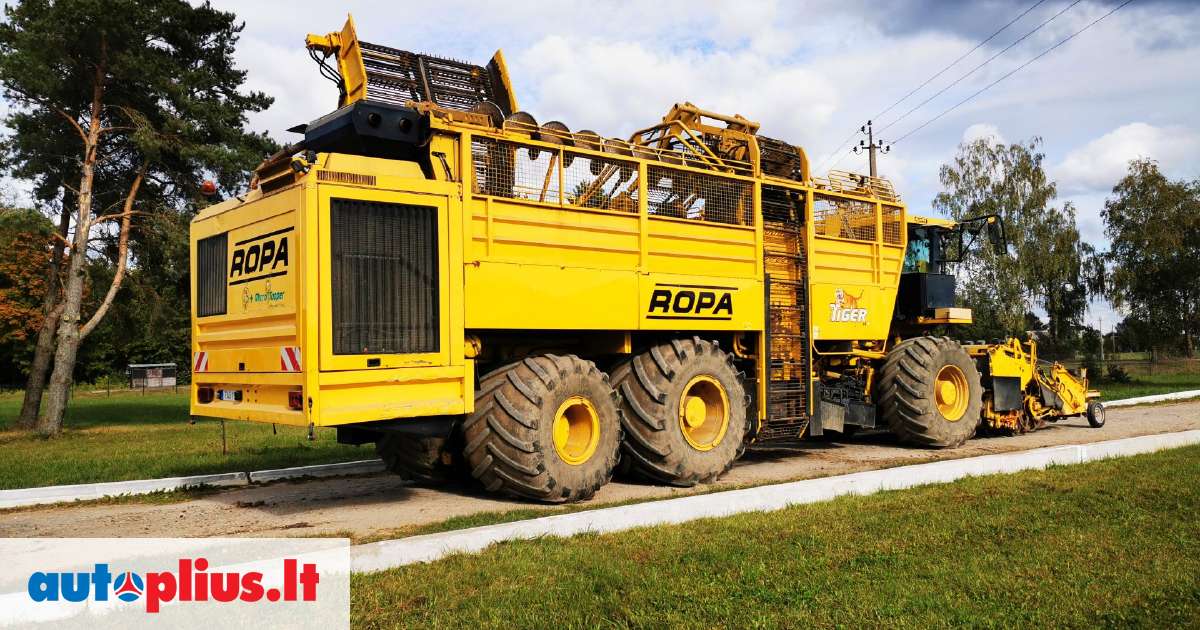 Vervaet Ropa Tiger V8, kombainai 2003 m., | A29243594