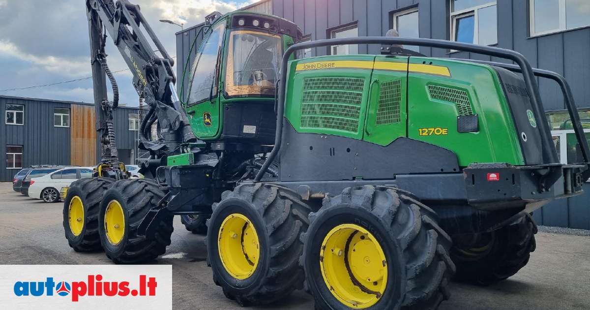 John Deere 1270 e, medkirtės 2014-08 m., | A29247354