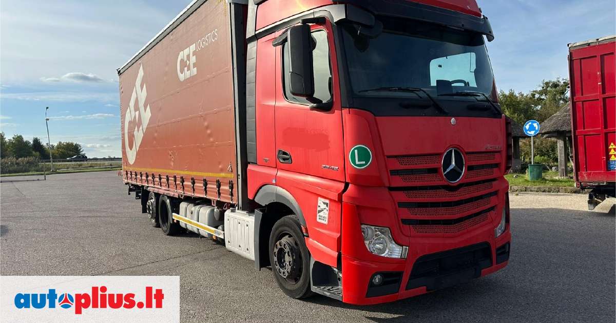 Mercedes-Benz Actros 2542, užuolaidiniai / tentiniai 2015-07 m ...