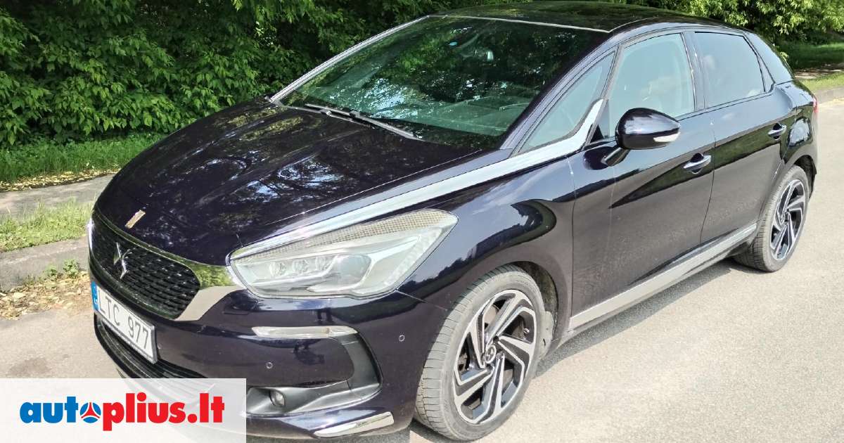 DS Automobiles DS5, 2.0 l., hečbekas 2015 m., | A29258272