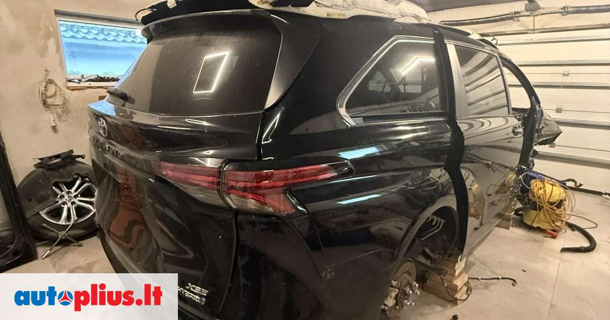 Toyota Sienna Parduodamas toyota siena kebulas bei kitos kebulo dalys ...