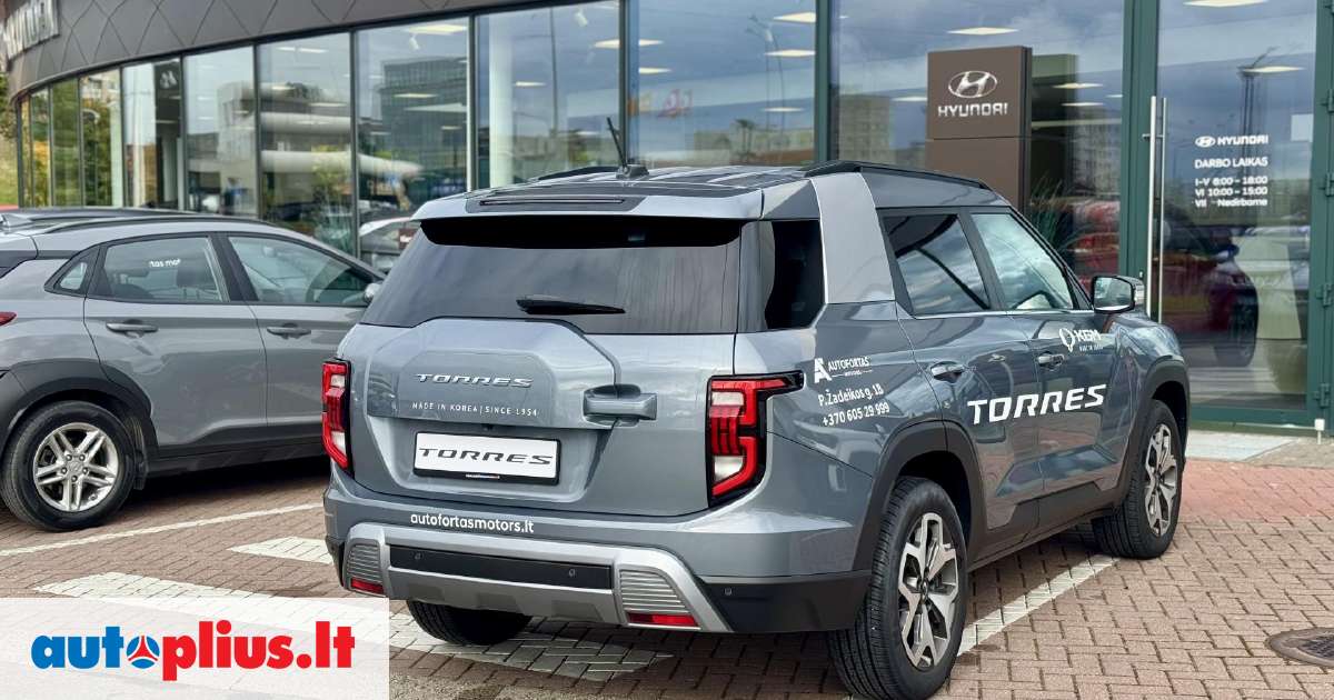 Kgm ssangyong torres, Naudoti automobiliai | Autoplius.lt