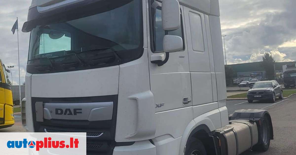DAF XF 480 MEGS, double sleeper 2019-10 m., | A29277558