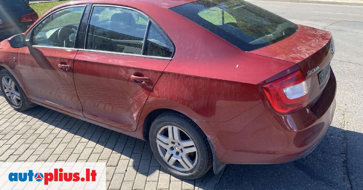 Skoda Rapid dalimis. 370 68944499 skoda rapid dalys 2014m 1 2benz 63kw ...
