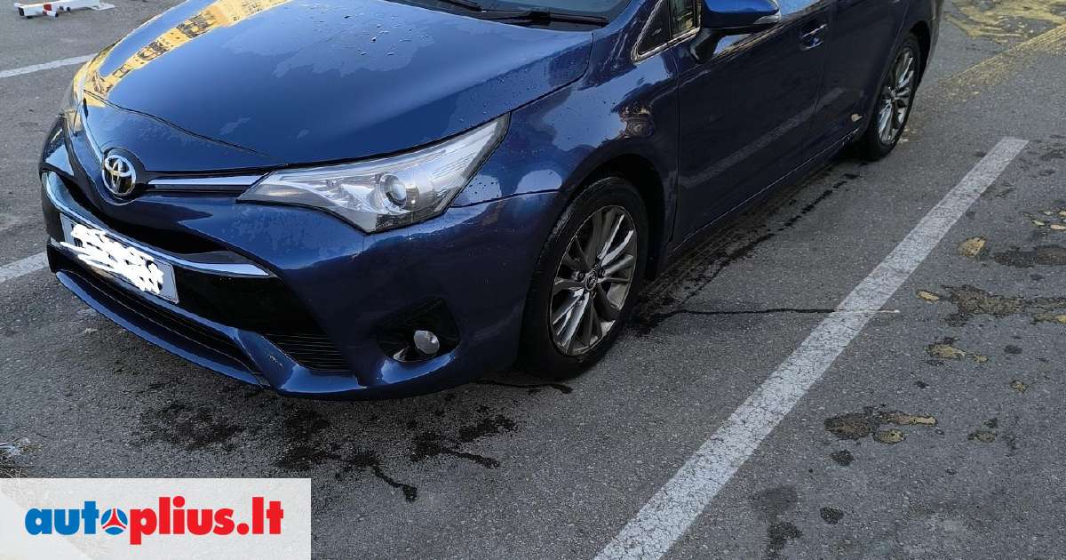 Toyota Avensis Tik pradedama ardyti kebulas geras variklis geras 2017 ...