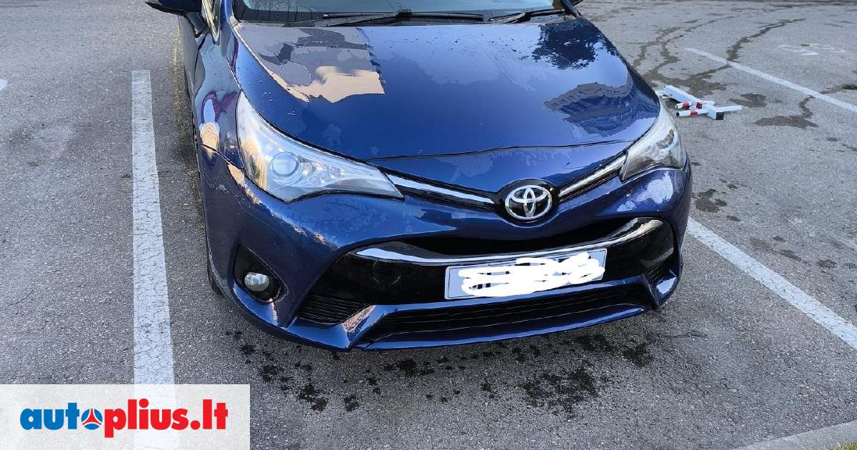 Toyota Avensis Tik pradedama ardyti kebulas geras variklis geras 2017 ...