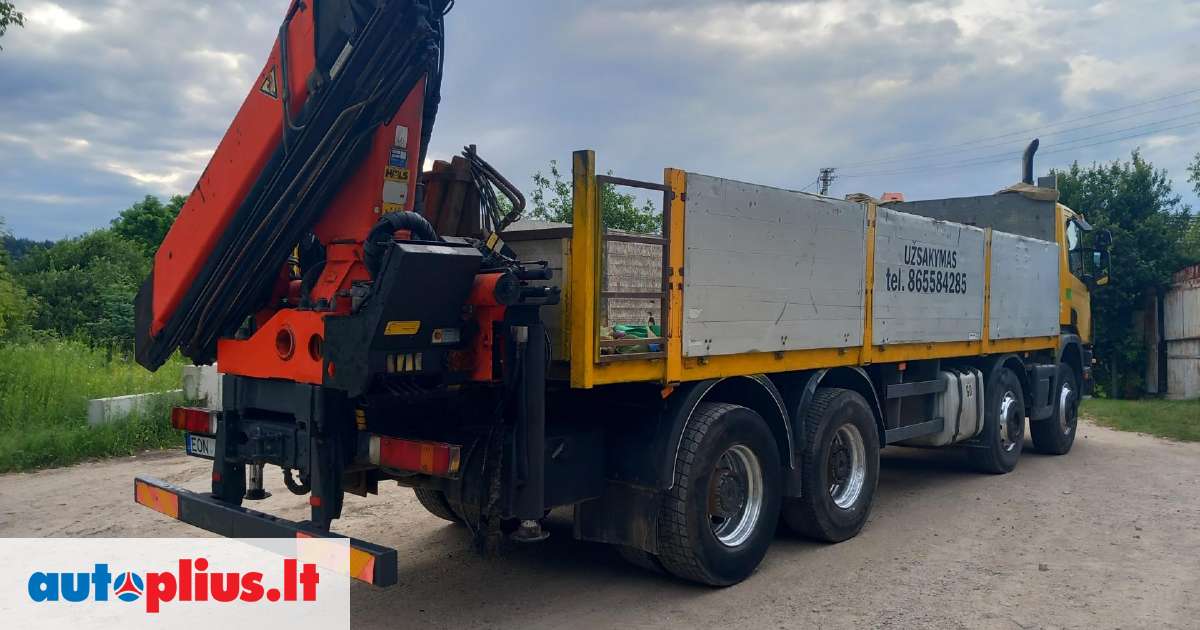 Scania 114c, crane trucks 2001 m., | A29295094