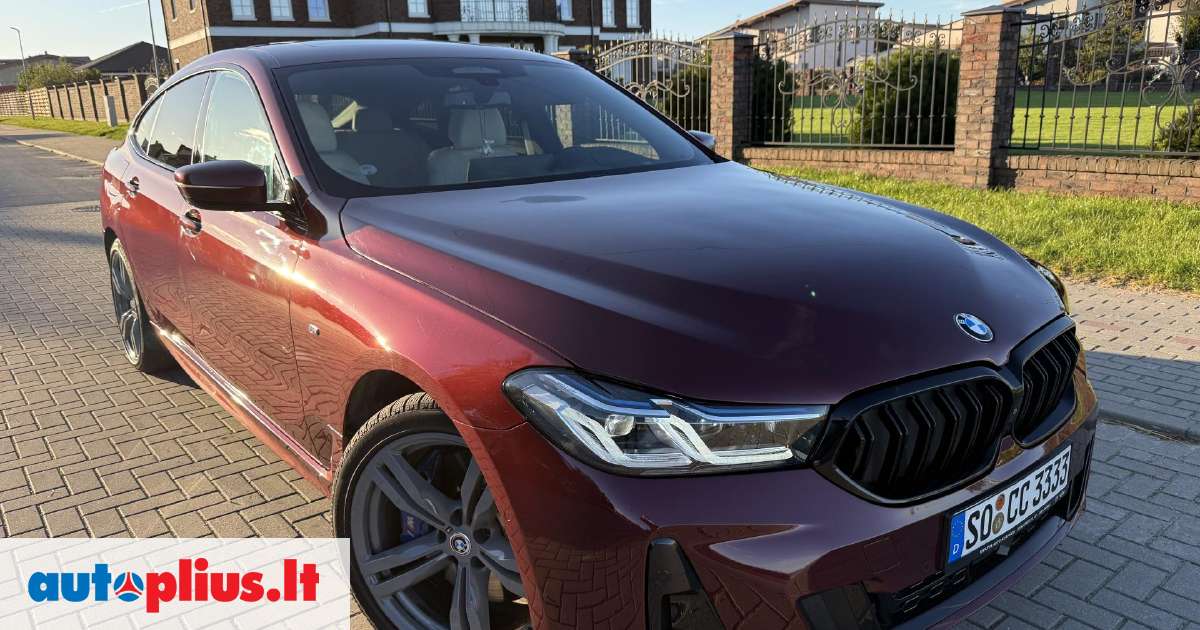 BMW 630 Gran Turismo, 3.0 l., hečbekas 2021-01 m., | A29305066