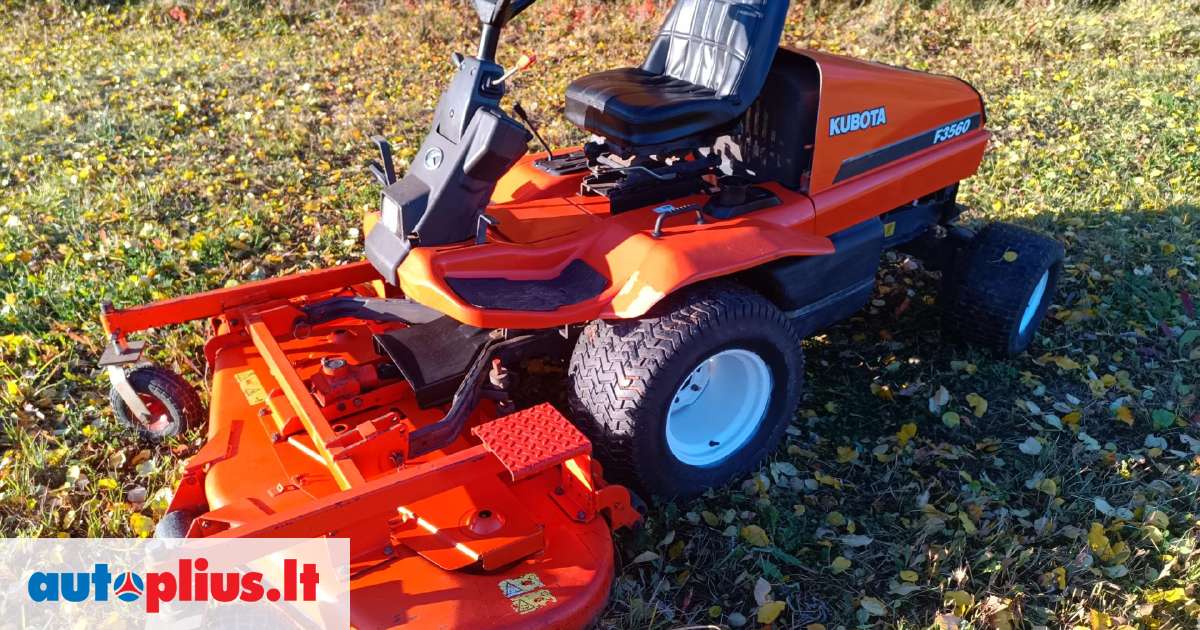 Kubota F3560, dārza traktori 2004 m., | A29311672