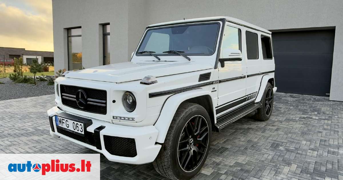 Mercedes-Benz G63 AMG, 5.5 l., visureigis / krosoveris 2015-04 m ...