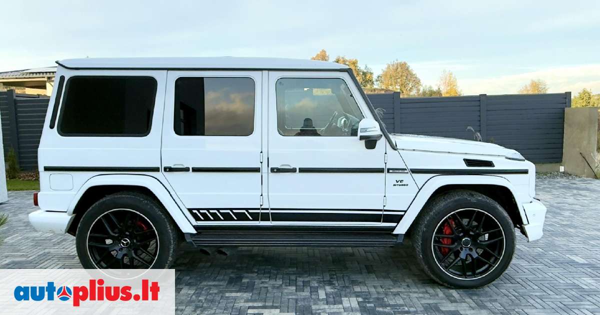 Mercedes-Benz G63 AMG, 5.5 l., visureigis / krosoveris 2015-04 m ...
