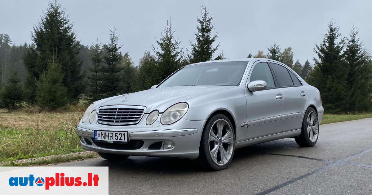 Mercedes-Benz E270, 2.7 l., Седан 2002-09 m., | A29343074