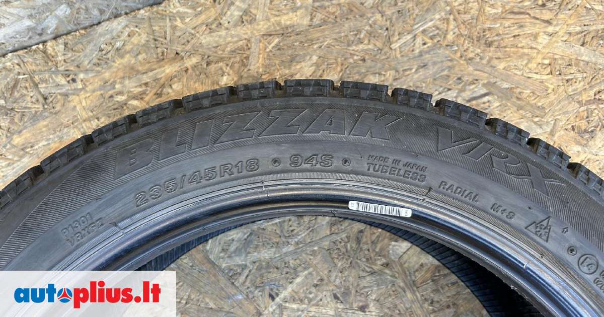 Bridgestone Blizzak VRX, зимние 235/45 R18 | A29344396