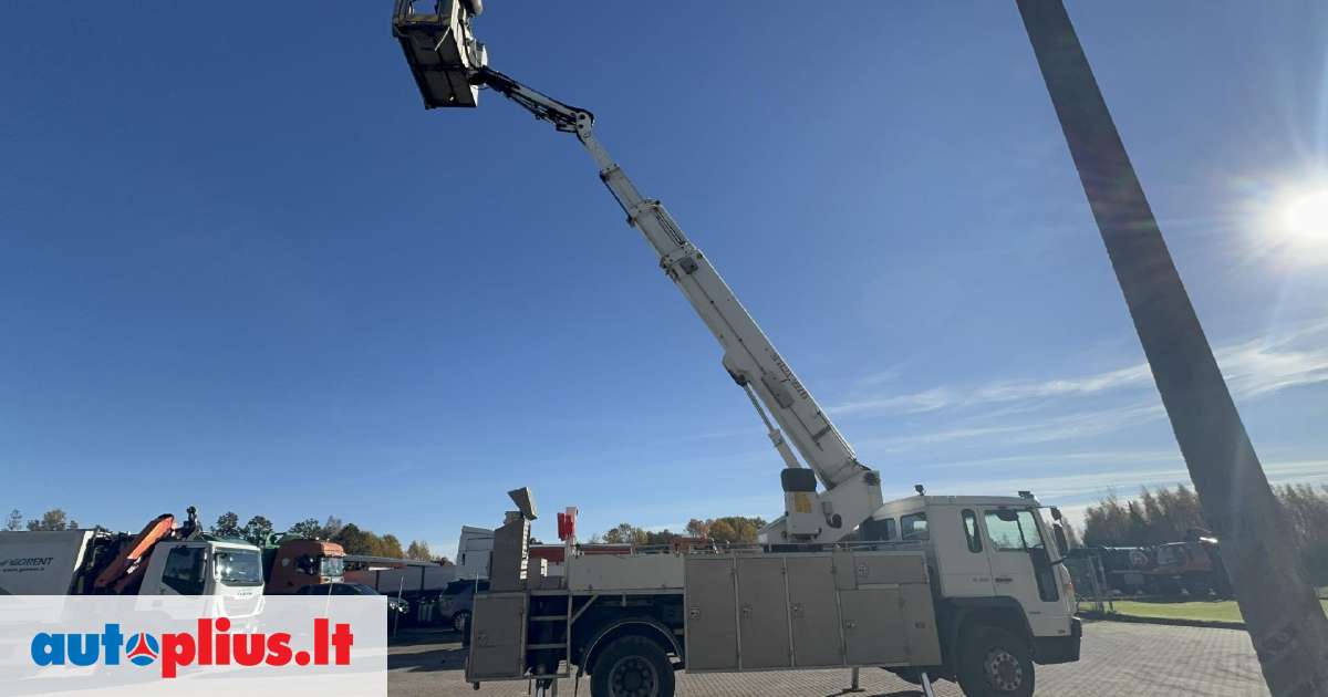 Volvo FL 220 + VEMA 222TE 22m., automobiliniai bokšteliai 2002-02 m ...