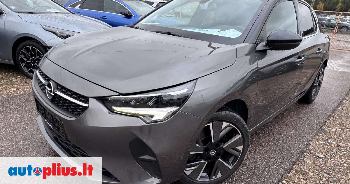 Opel Corsa, 50 kWh, hečbekas 2020-09 m., | A29362120