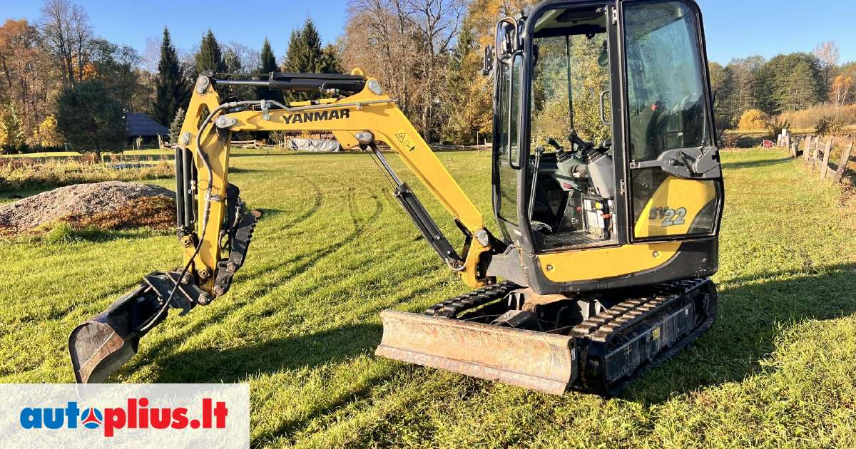 Yanmar SV22, mini ekskavatori 2022 m., | A29363498
