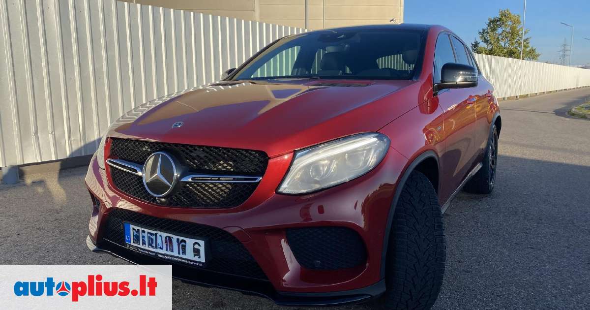 Mercedes-Benz GLE Coupe 450, 3.0 l., visureigis / krosoveris 2016-08 m ...