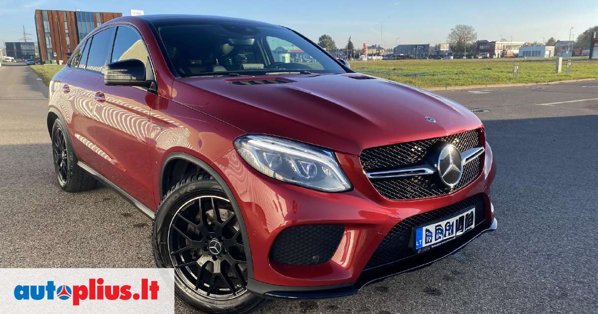 Mercedes-Benz GLE Coupe 450, 3.0 l., visureigis / krosoveris 2016-08 m ...