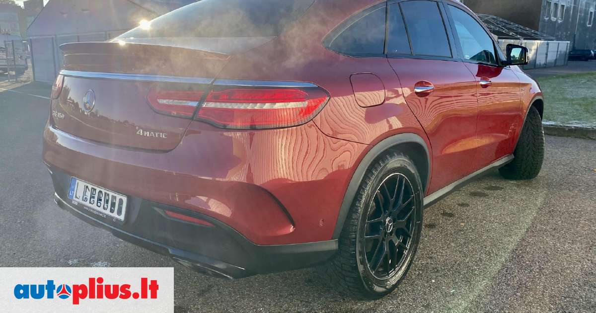 Mercedes-Benz GLE Coupe 450, 3.0 l., visureigis / krosoveris 2016-08 m ...