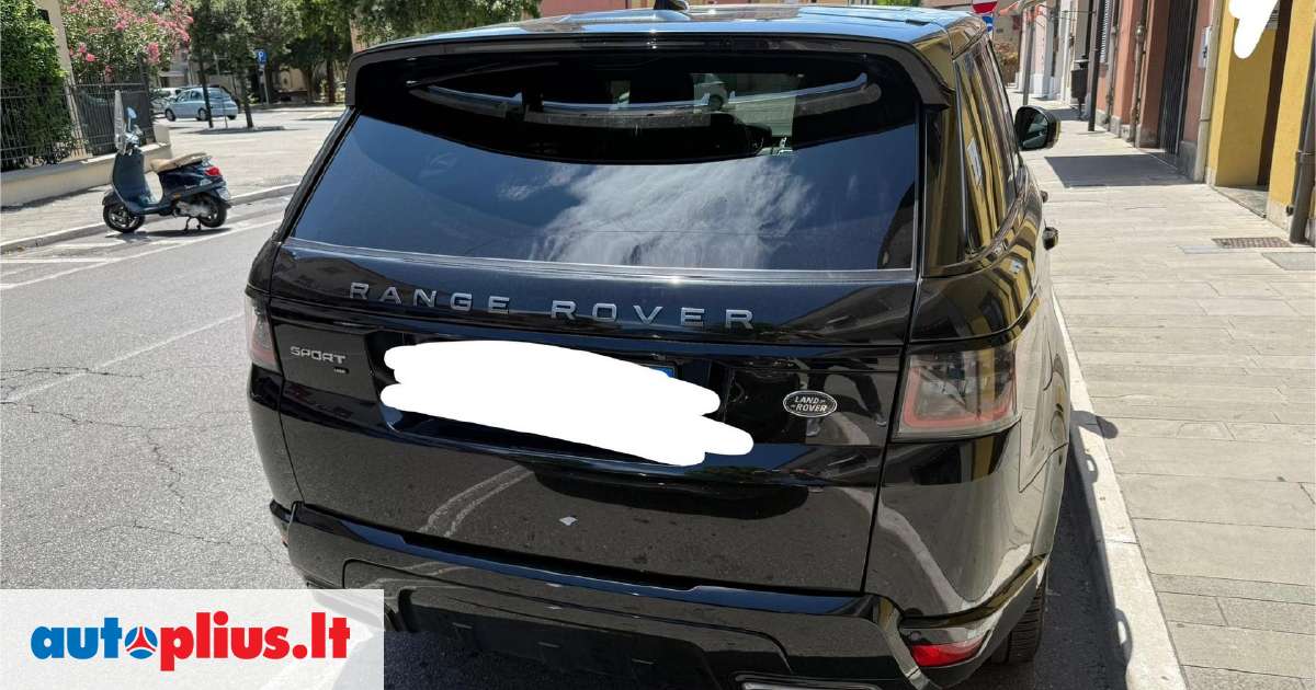 Land Rover Range Rover Sport, 3.0 l., off-road / crossover 2020-05 m ...