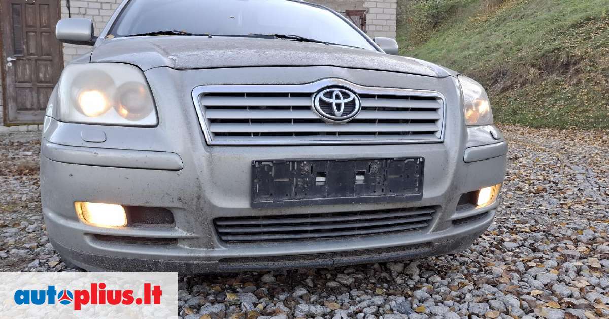 Toyota Avensis 37060298901 purkstukai su patikos lapais automobilis ...
