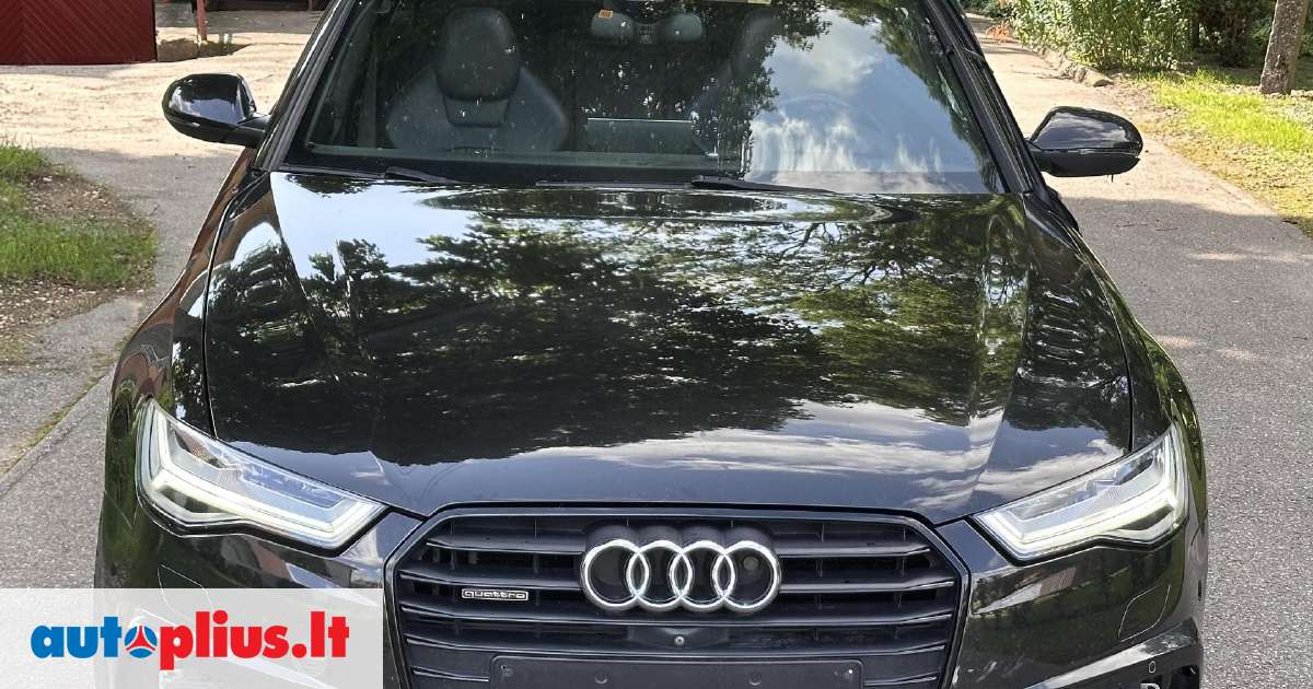 Audi A6 Europa s line techninė automobilio būklė labai gera originali ...