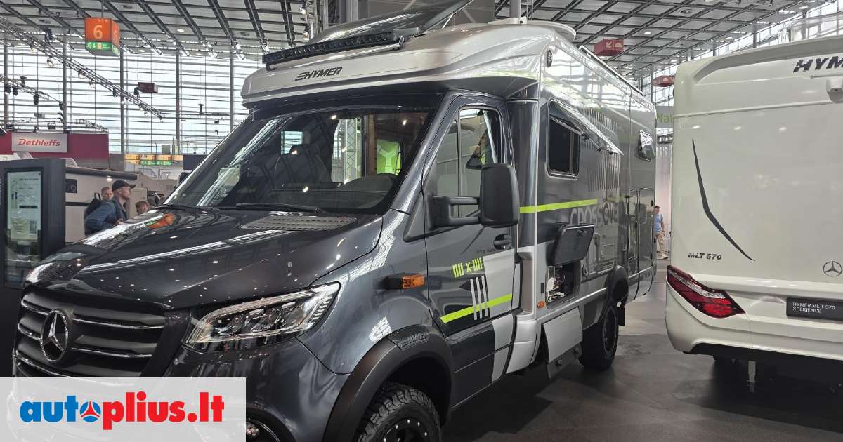 Hymer ML-T 570 Crossover 4x4 Automat, turistiniai automobiliai 2026-04 ...