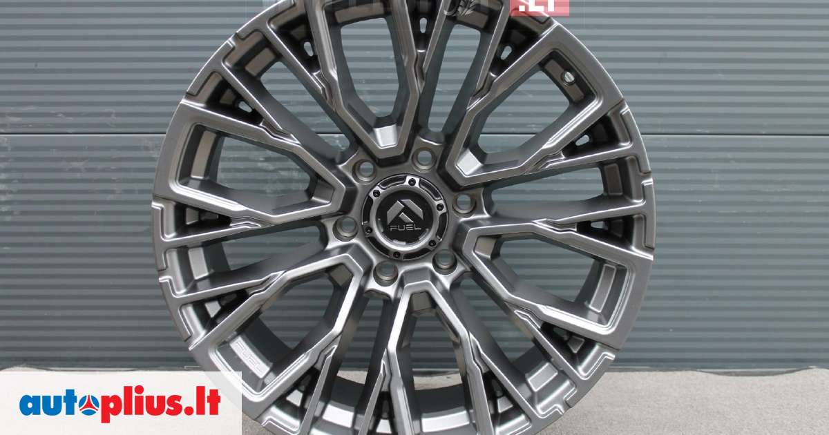 FUEL D848 Rebar Gunmetal, light alloy, R20 | A29399316