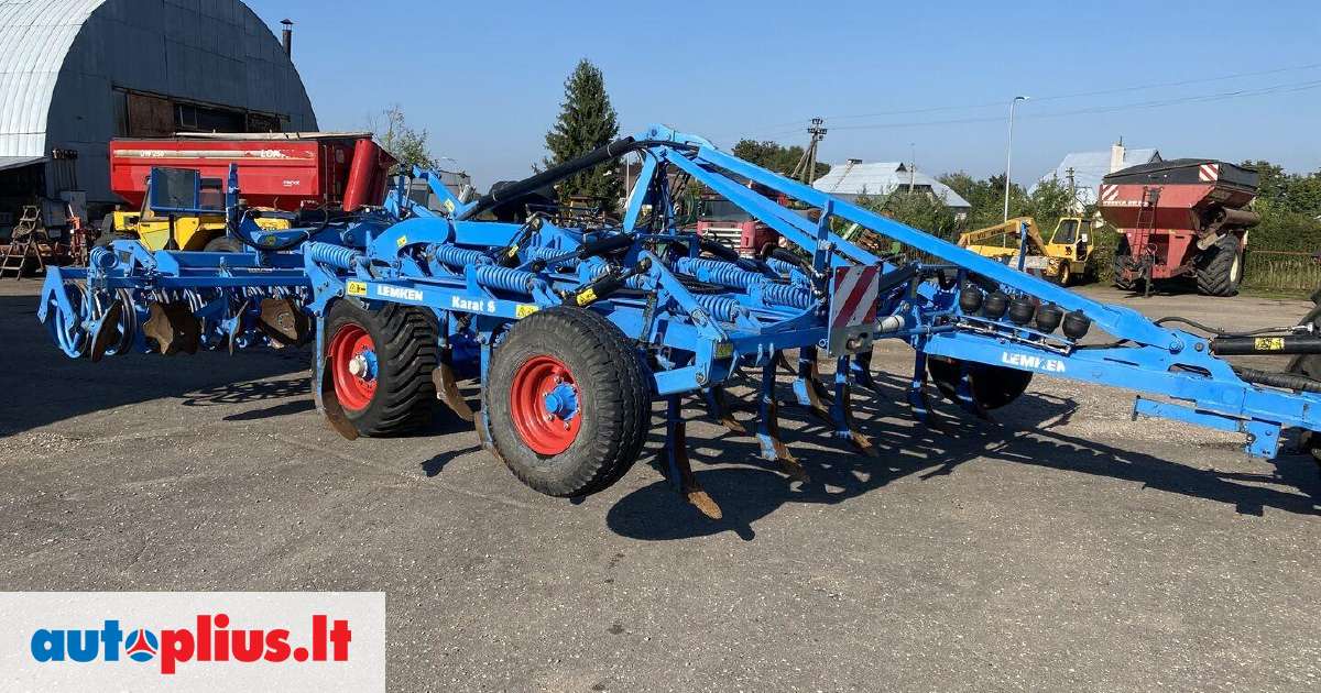 Lemken Karat 9/500, scrapers, scrubbers 2014 m., | A29400982